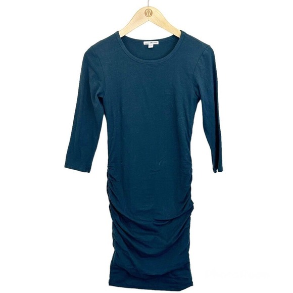James Perse | Dresses | James Perse Womens Size Small Ruched Wiggle ...